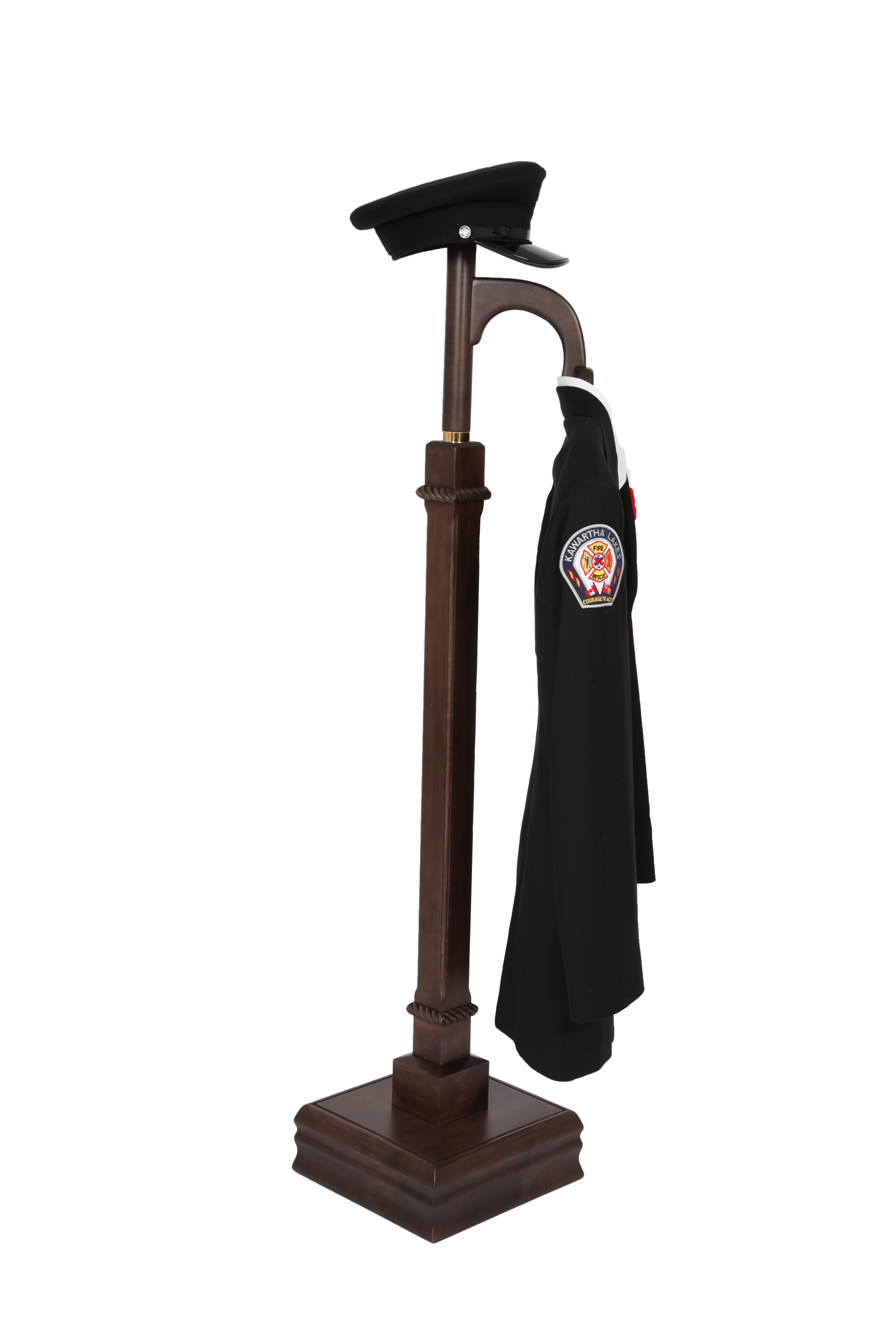 Northern Casket - Versa Stand with Uniform Display Side View