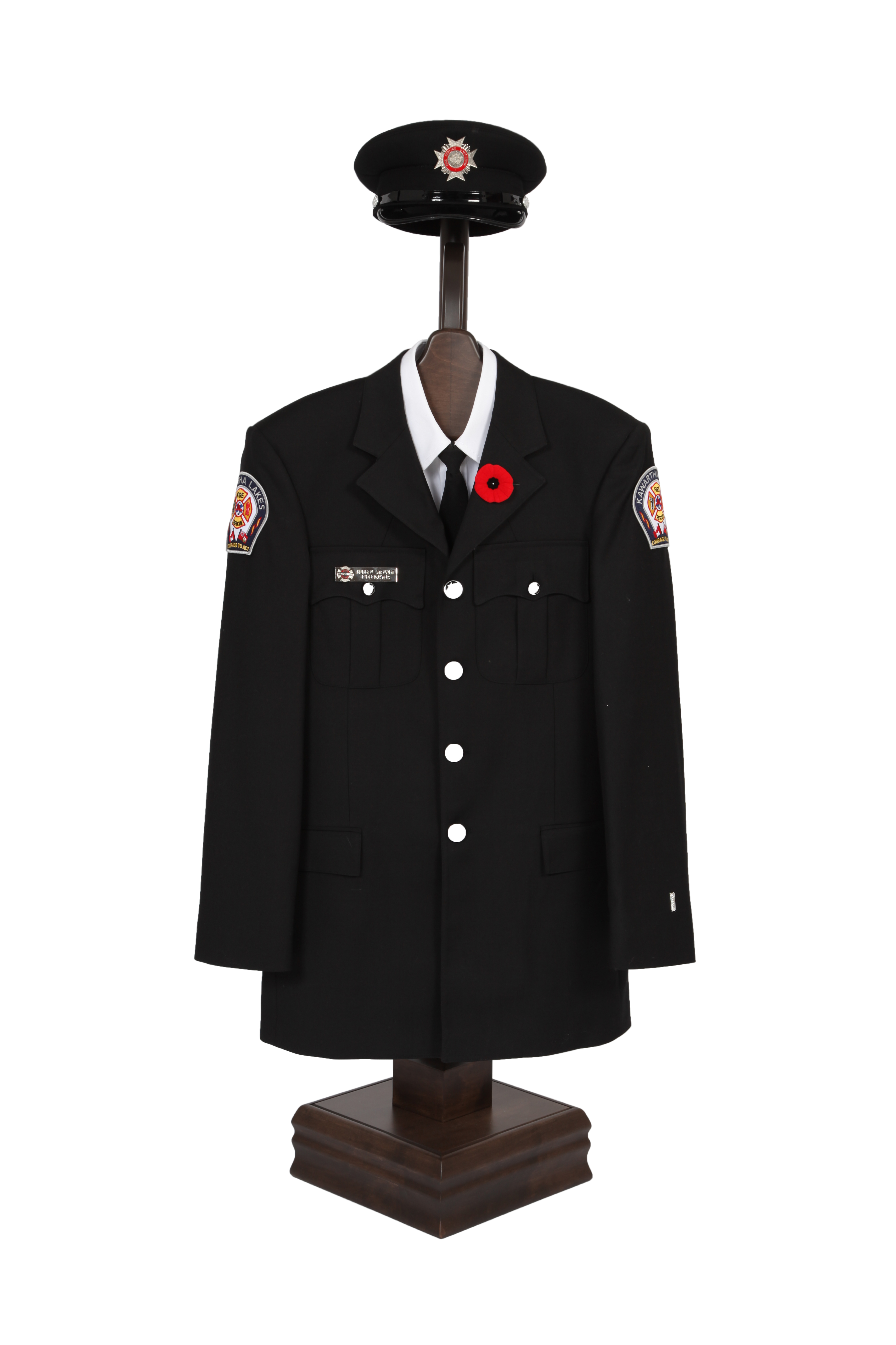 Northern Casket - Versa Stand with Uniform Display